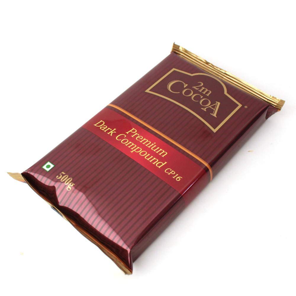 2M Cocoa Dark Compound Slab CP 16 500gm – Shreenath Foods