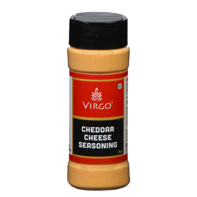 Virgo Cheddar Cheese Seasoning – 75 Gms – Shreenath Foods