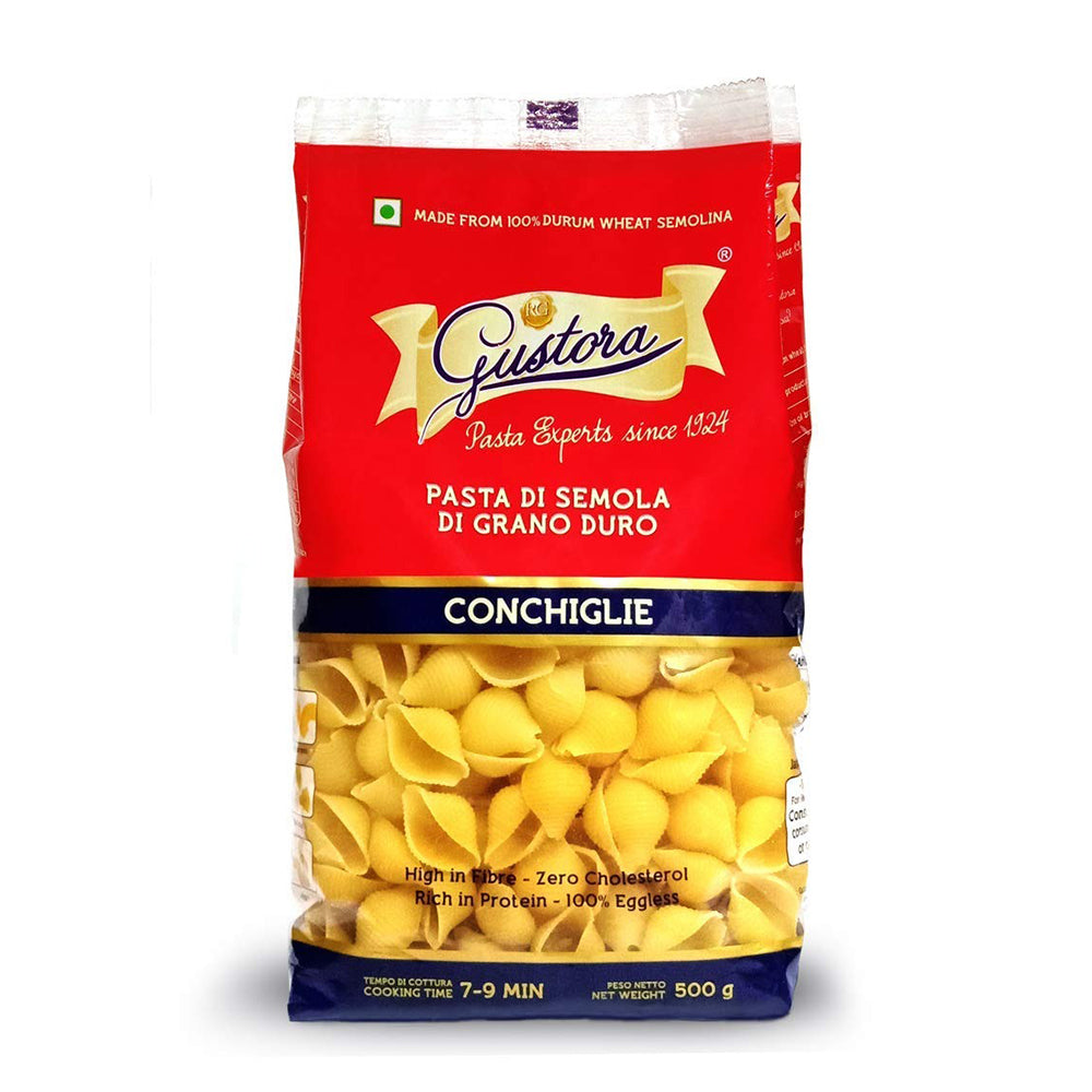 Gustora.Pasta Conchiglie 500gms – Shreenath Foods