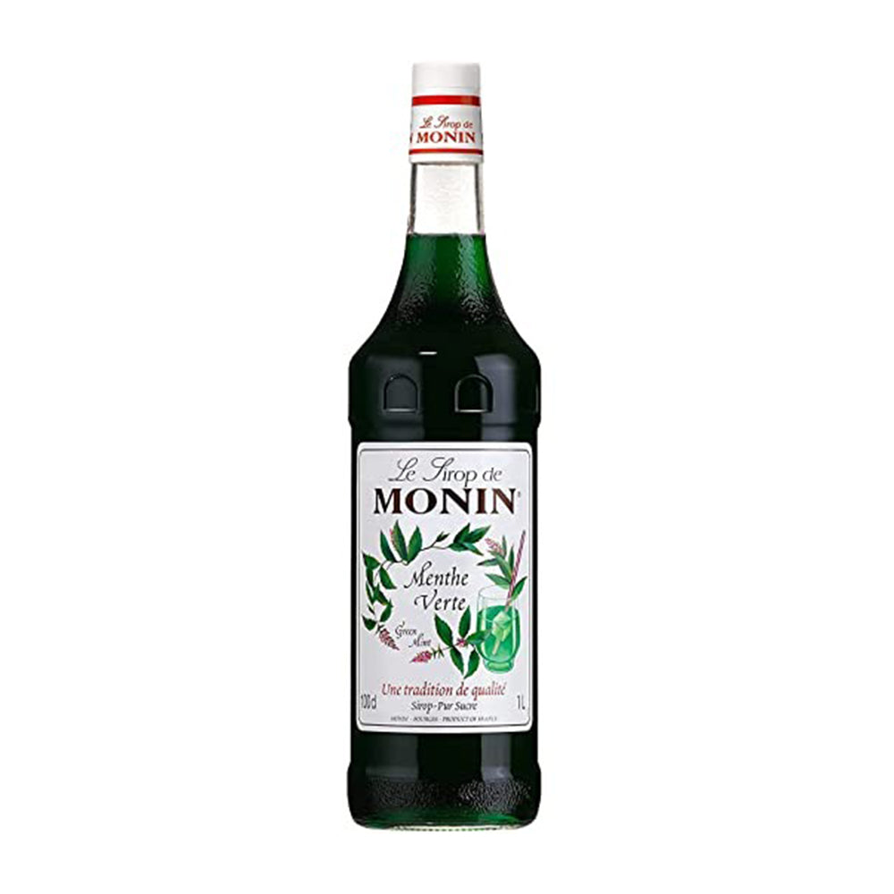 Monin Green Mint Syrup 1000 ml – Shreenath Foods